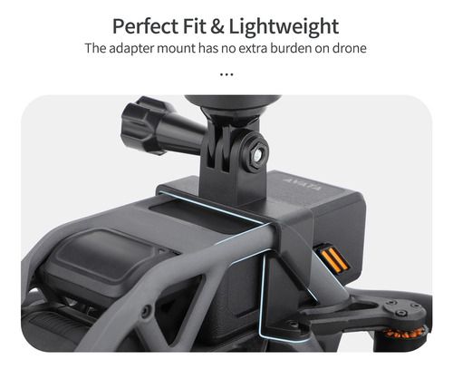 Adaptador Suporte Avata Para Gopro - Insta360 - Osmo Action - Loja da Câmera