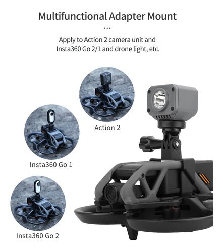 Adaptador Suporte Avata Para Gopro - Insta360 - Osmo Action - Loja da Câmera