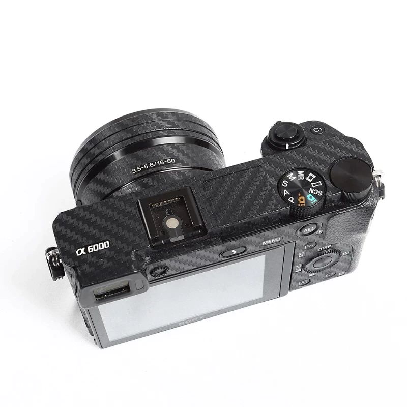 Kit Skin Adesiva Proteção Corpo Para Sony A6300 + 16-50mm - Loja da Câmera