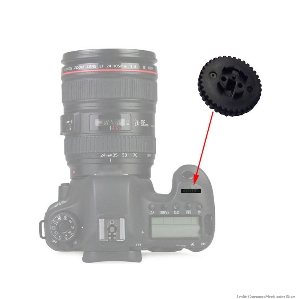 Botão Dial Seletor Diafragma Superior Para Canon 6d - Loja da Câmera