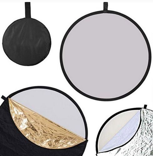 Rebatedor Circular 110cm Fotográfico 5 Em 1 Com Bolsa - Loja da Câmera
