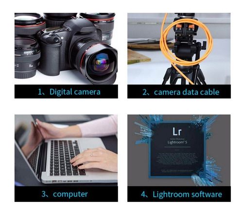 Cabo 5m Usb C 3.0 P/ Micro B Canon 5d4 5dsr, Nikon D810 D850 - Laranja ...