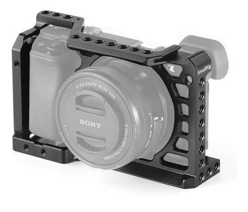 Cage Sony A6000 A6500 A6300 + Alça Superior + Punho Lateral - Loja da ...