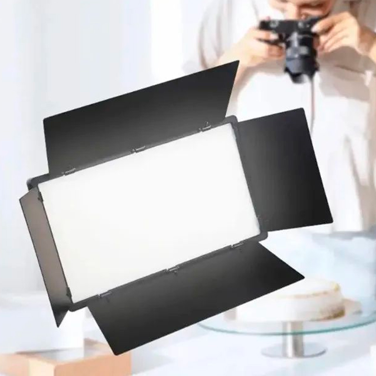 Painel de Led Portátil Iluminador RL-900 - 10" Polegadas - Loja da Câmera