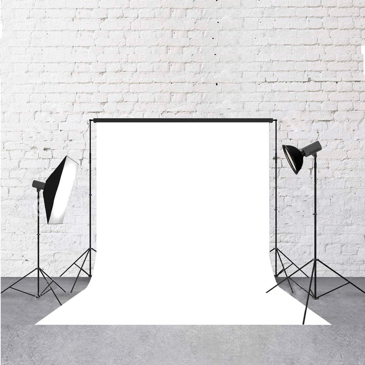 Tecido Fundo Infinito Branco 3x5 Metros Muslin Greika - Loja da Câmera