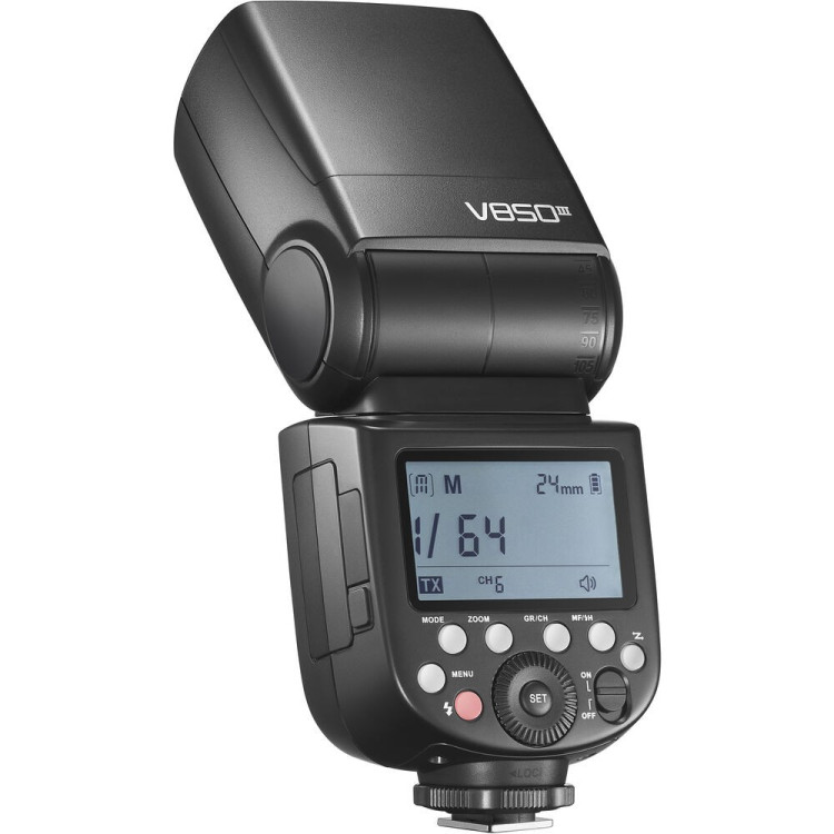 Flash Godox V850III Universal com Bateria de Lítio - Loja da Câmera