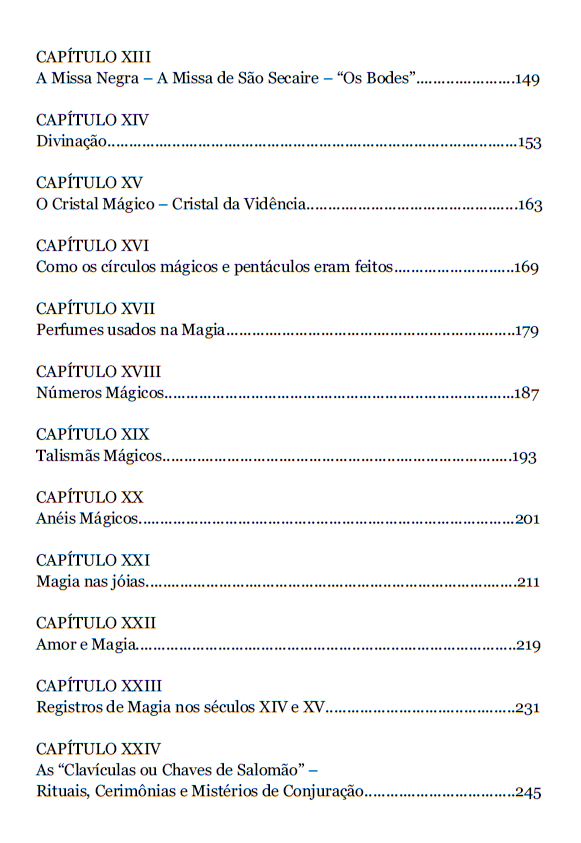 Mistérios e Segredos da Magia - Editora Manus Gloriae