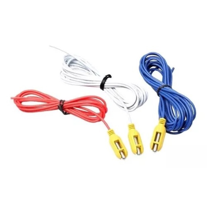 KIT 3PÇS ELETRODO PENDULO DE NIVEL - COM FIOS - VM 1,5M - BR 2,5M - AZ ...