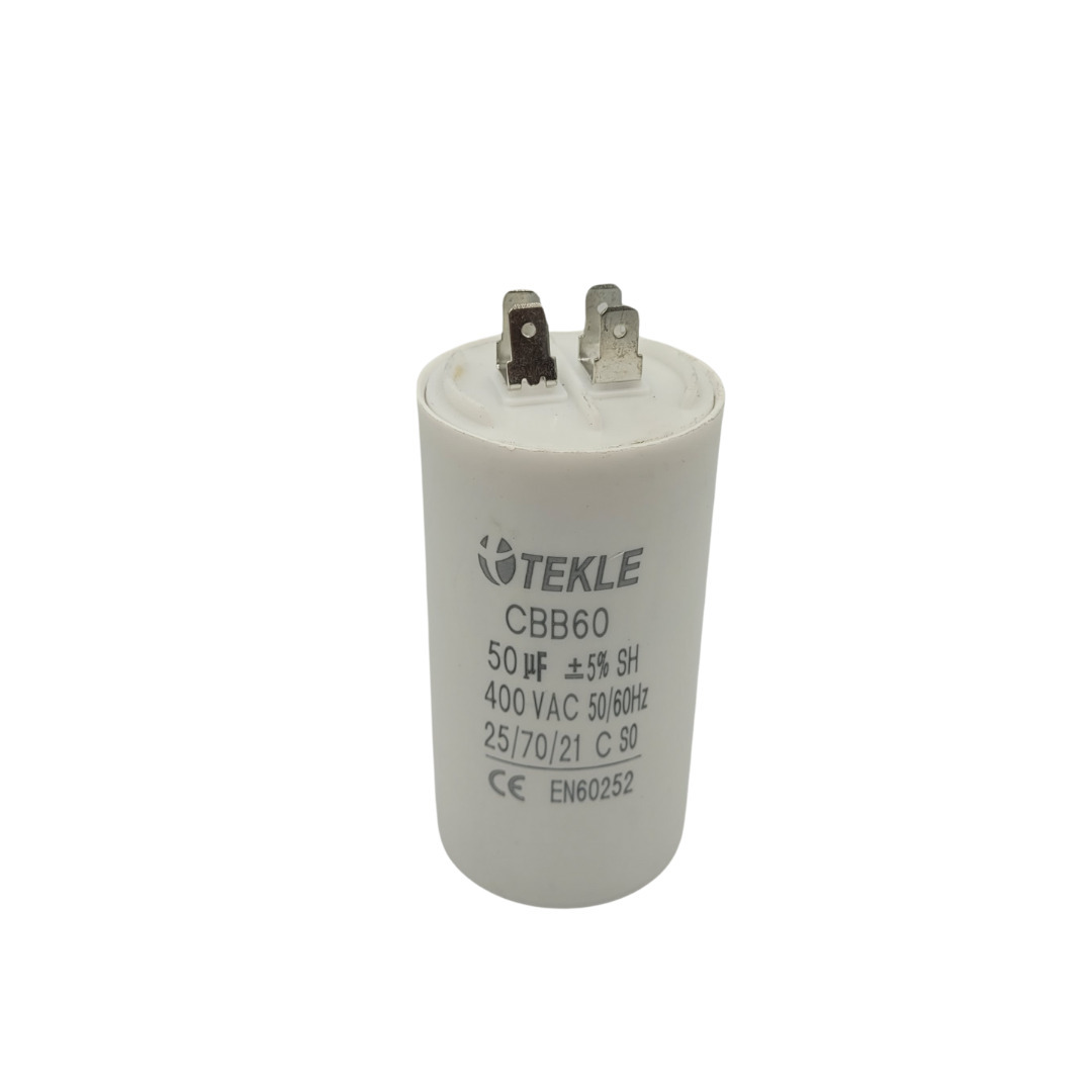 CAPACITOR PERMANENTE C/TERMINAL 50,0 UF 380/400V - PROTEÇÃOBS