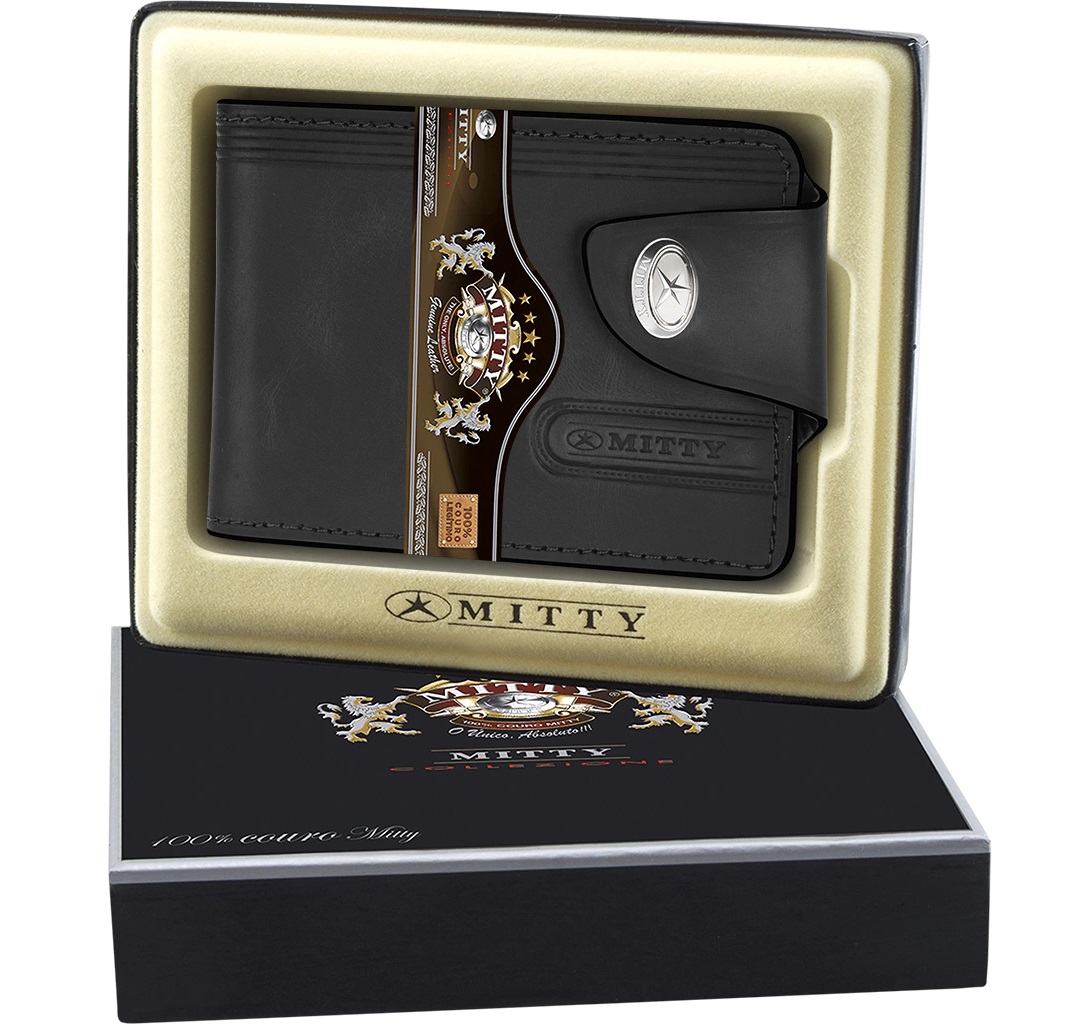 Porta Nota Micro Nobuke Preto Mitty é na Ecco Tabacaria - Ecco Tabacaria