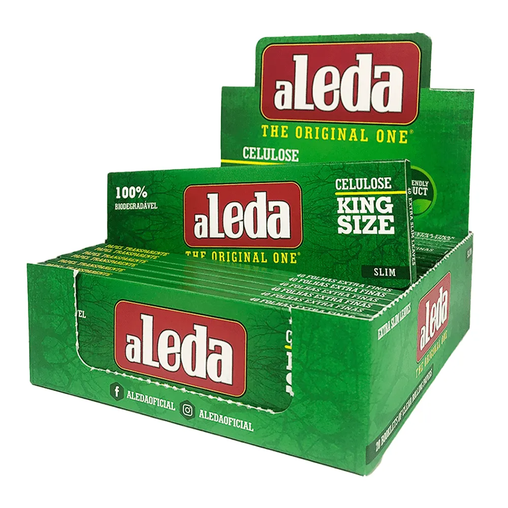 Seda Aleda Celulose Slim KS Aleda é na Ecco Tabacaria - Ecco Tabacaria