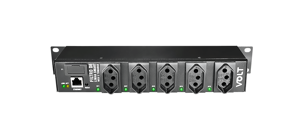FILTRO DE LINHA SMART WEB 10 PORTAS - Volt - Linear Minas