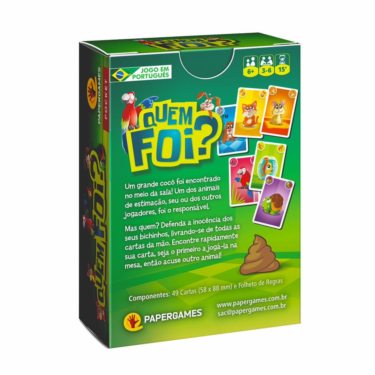 Quem Foi? - Guilda dos Jogos - Compre aqui! - Guilda dos Jogos | Boardgames e Cardgames
