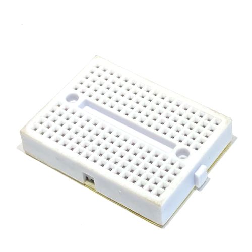 Mini Protoboard 170 pontos Branca - Makkers