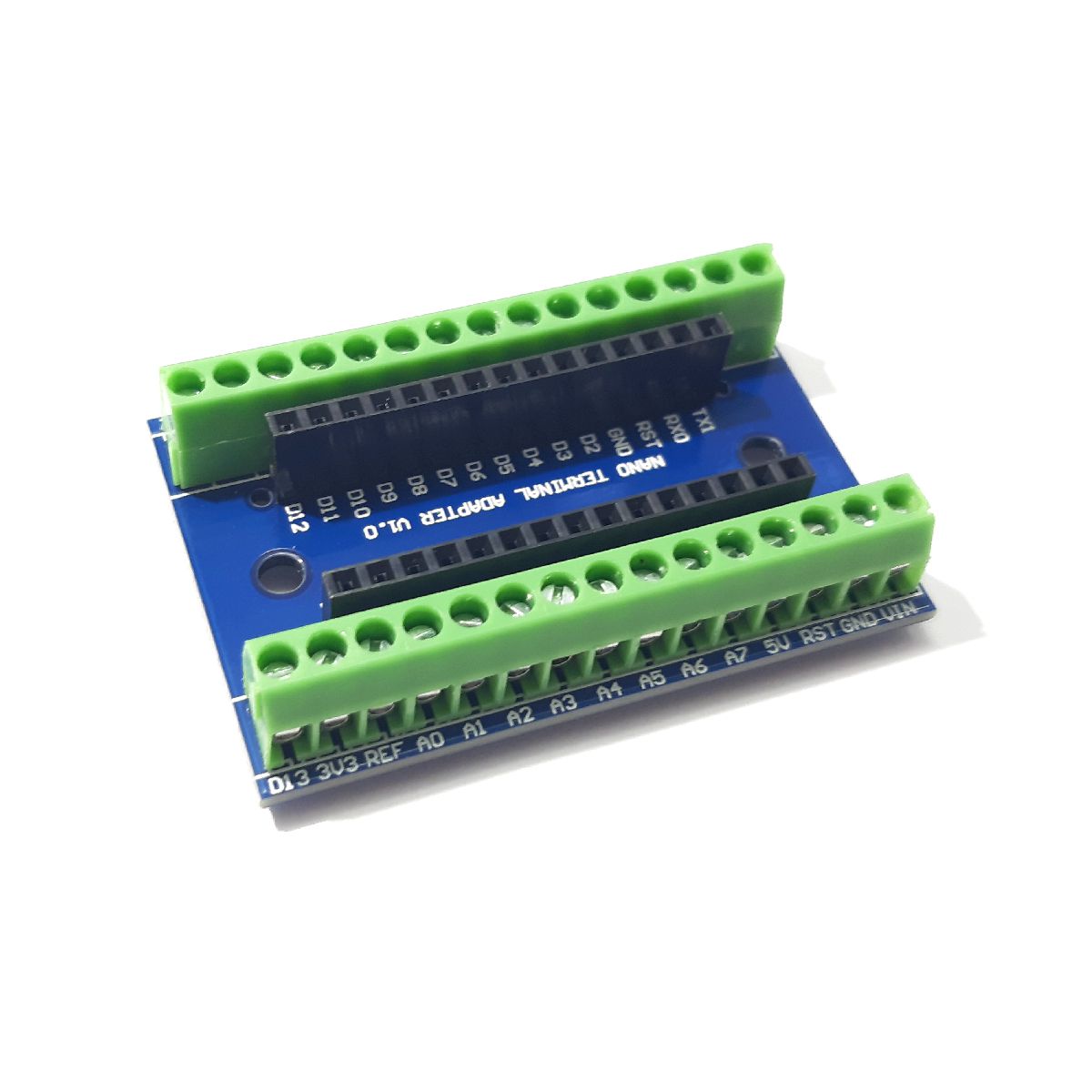Placa Shield de Expansão para Arduino Nano SOLDADO - Makkers