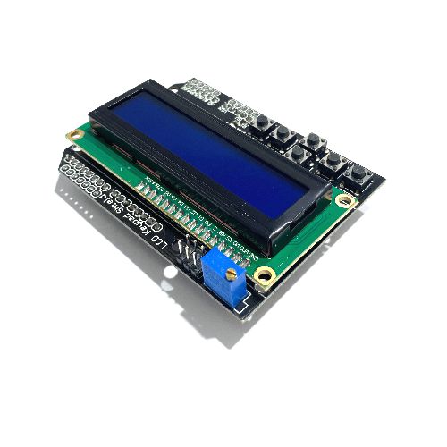 Display LCD Shield 16x2 com Teclado - Makkers