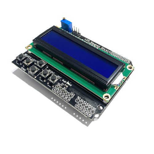 Display LCD Shield 16x2 com Teclado - Makkers