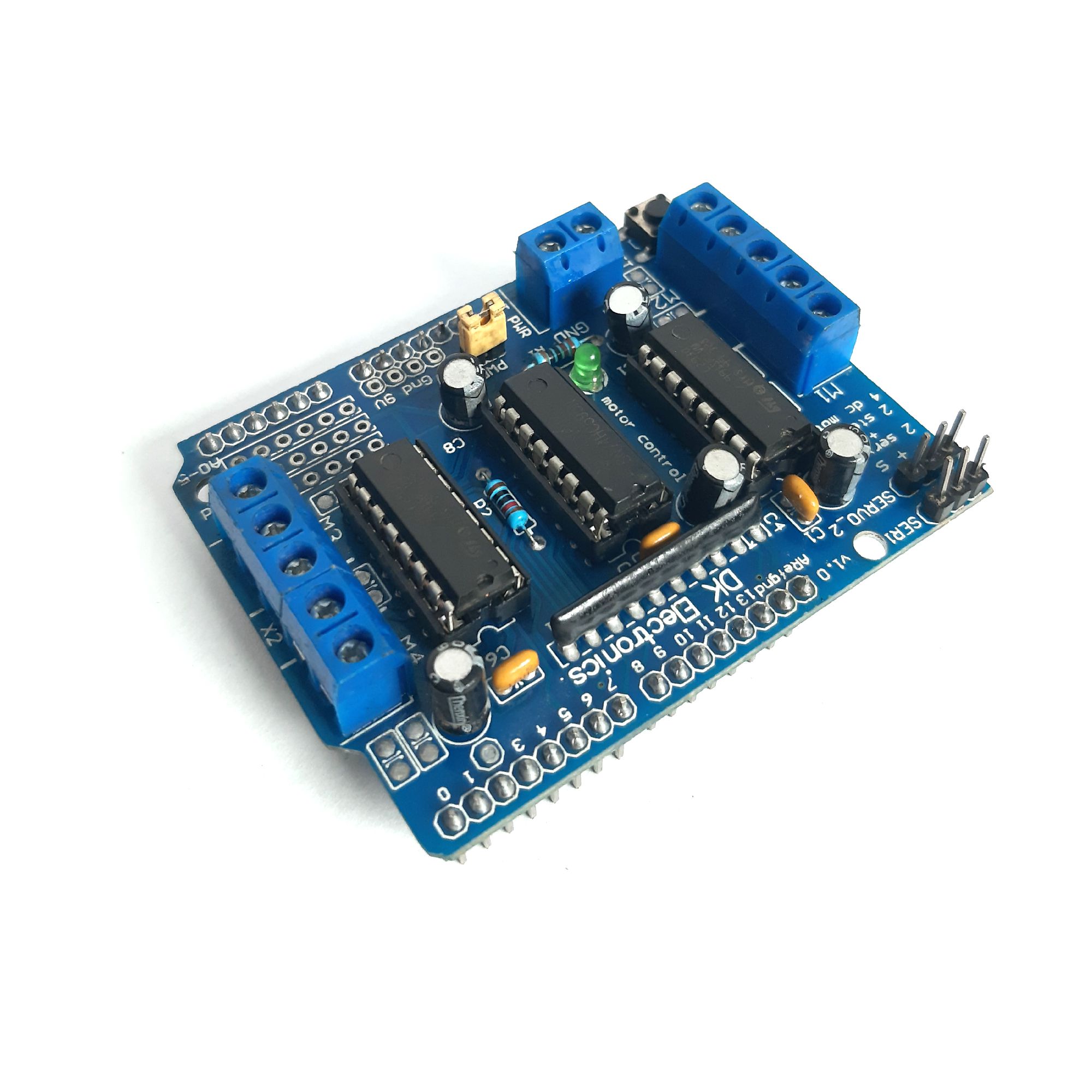 Placa shield Driver L293D - Makkers