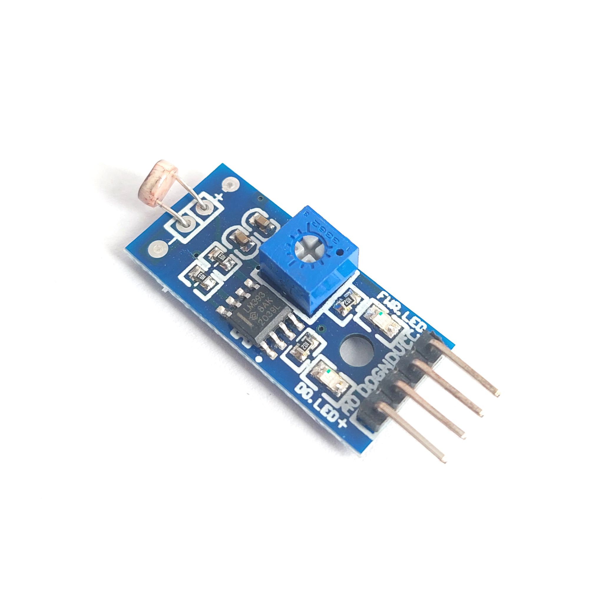 Módulo Sensor de LDR 5mm 4 pinos - Saída Digital e Analógica - Makkers