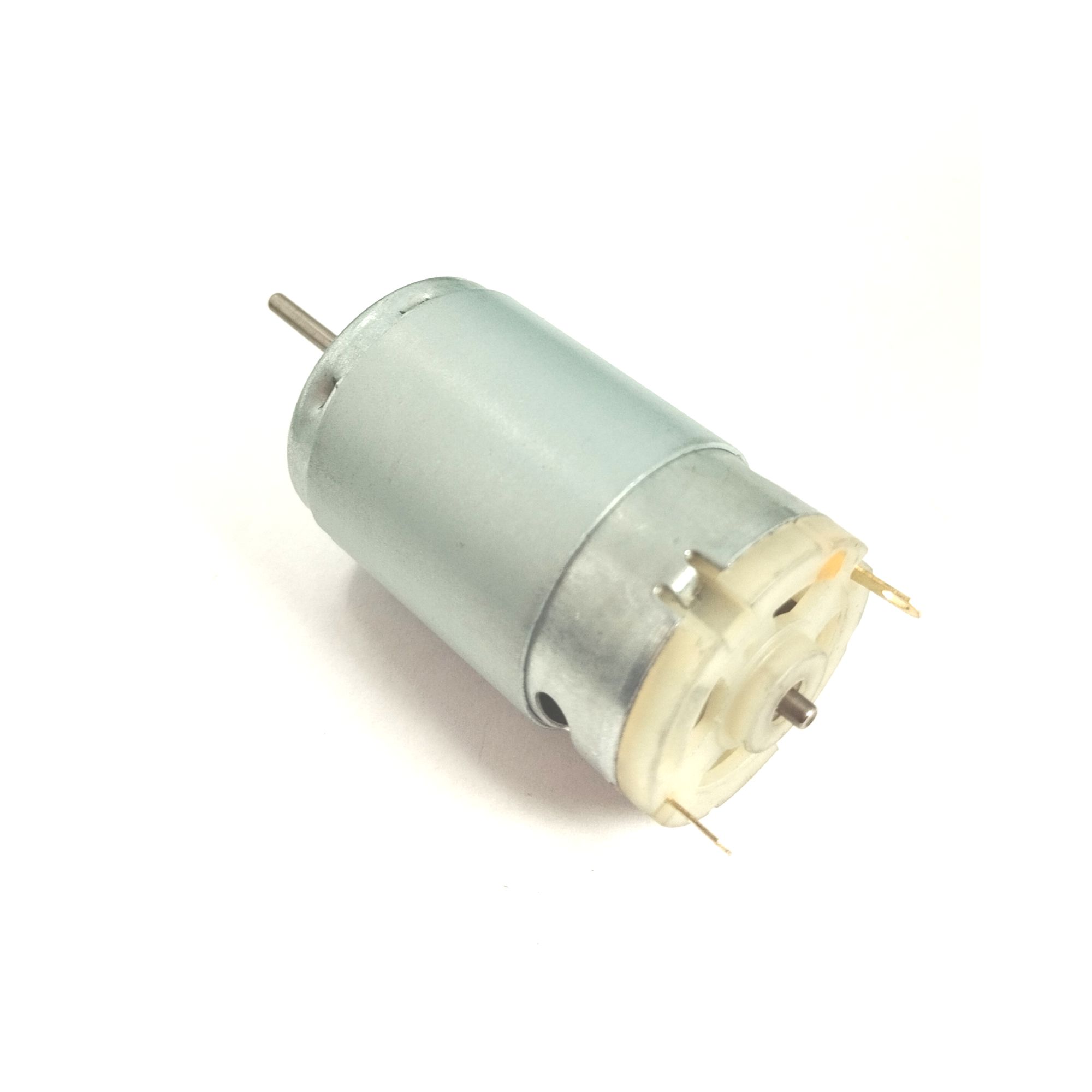 Motor DC 395 com Eixo Longo - 12V 8000RPM - Makkers