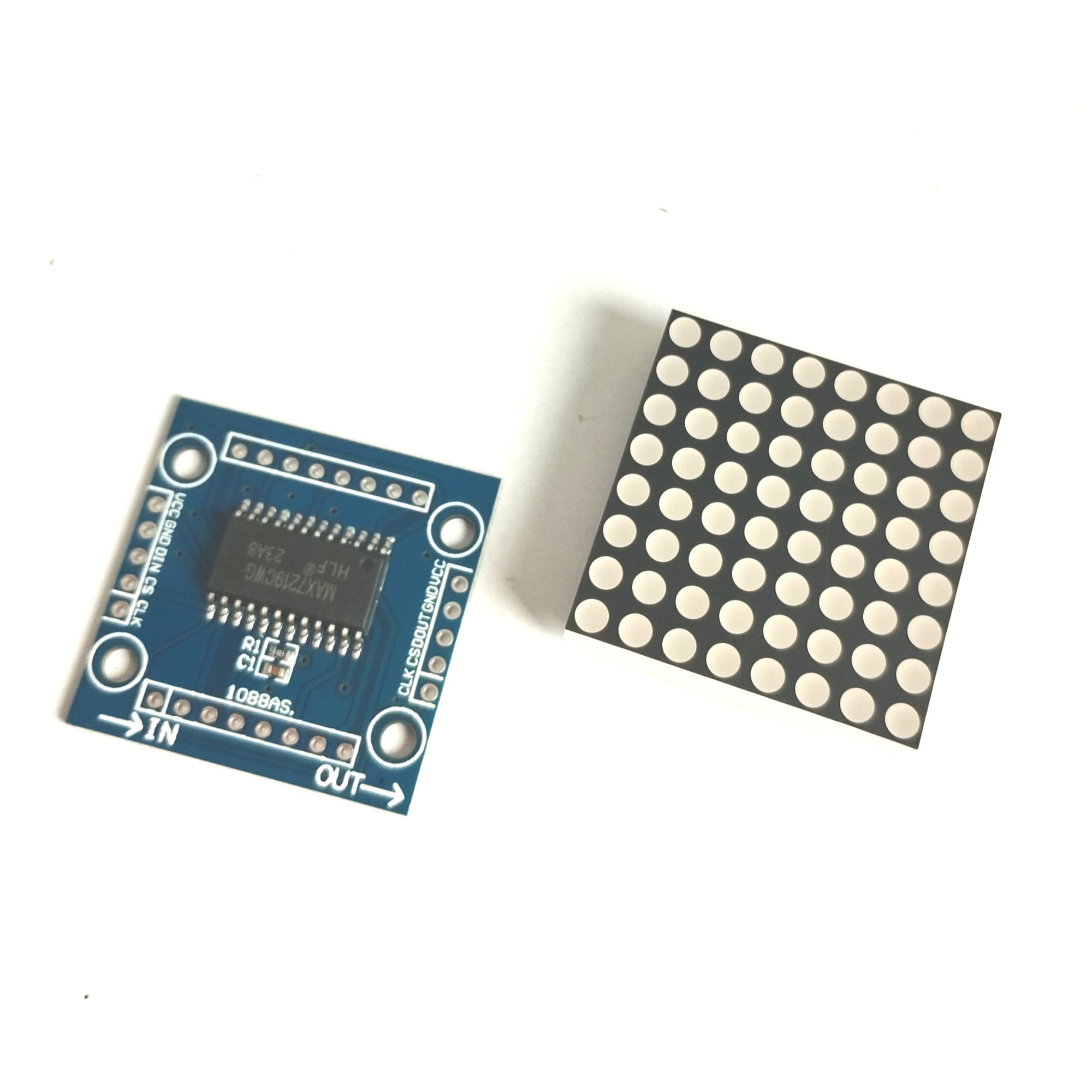 Módulo Matriz LED 8×8 com Max7219 - Makkers