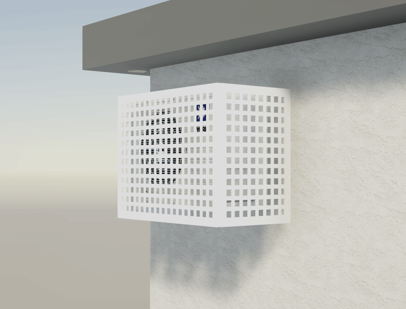 Protetor Para Ar Condicionado - Protetor Ar Condicionado - Split Decor ...