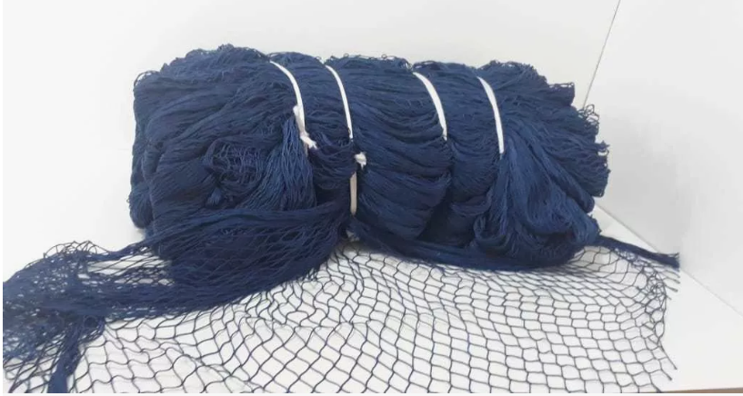 Pano Rede Multifilamento Azul Sem Nó Fio 210/9 Malha 2 cm Esticado (10 ...