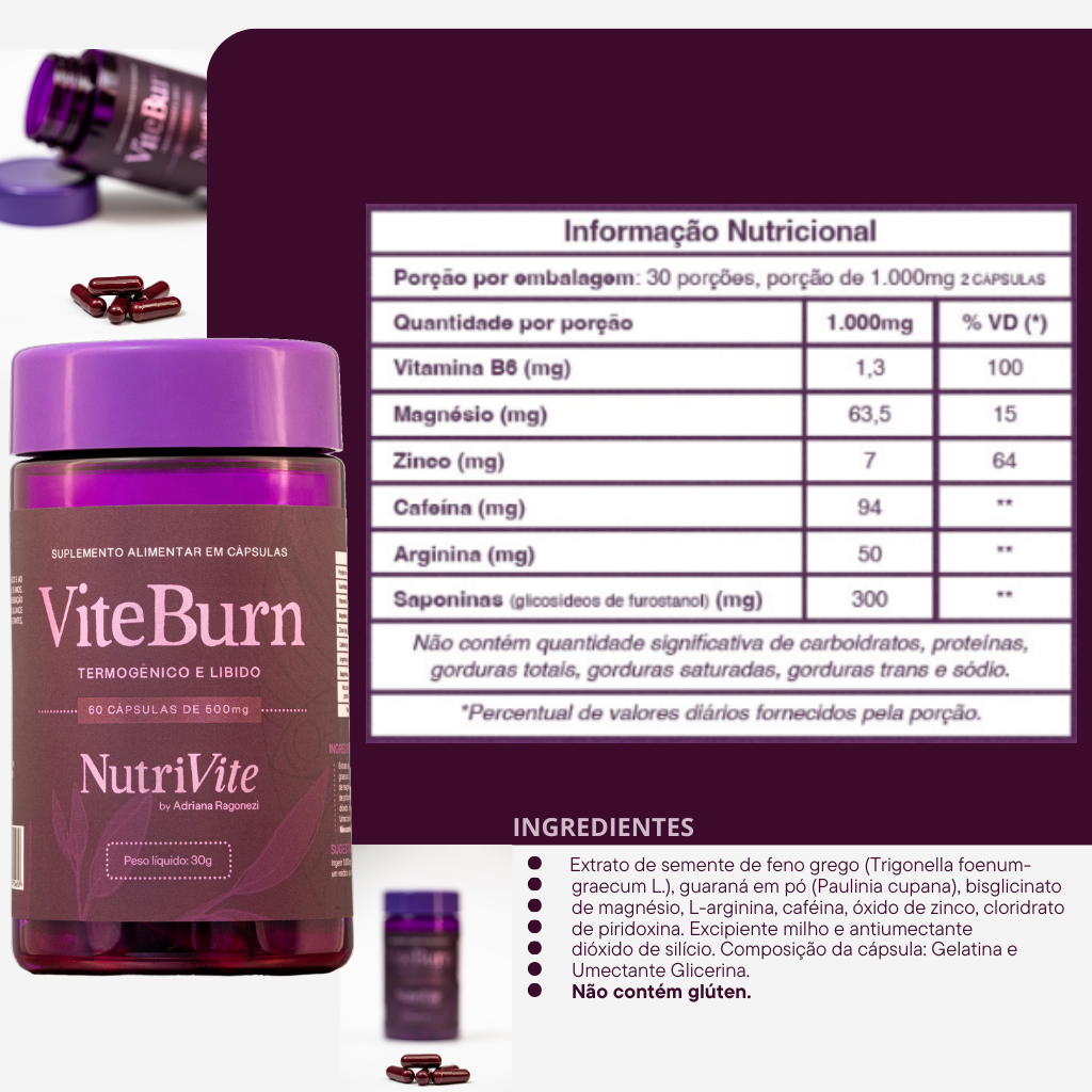 Trio Emagrecedor - Nutrivite - NutriVite - Suplementos Premium para ...