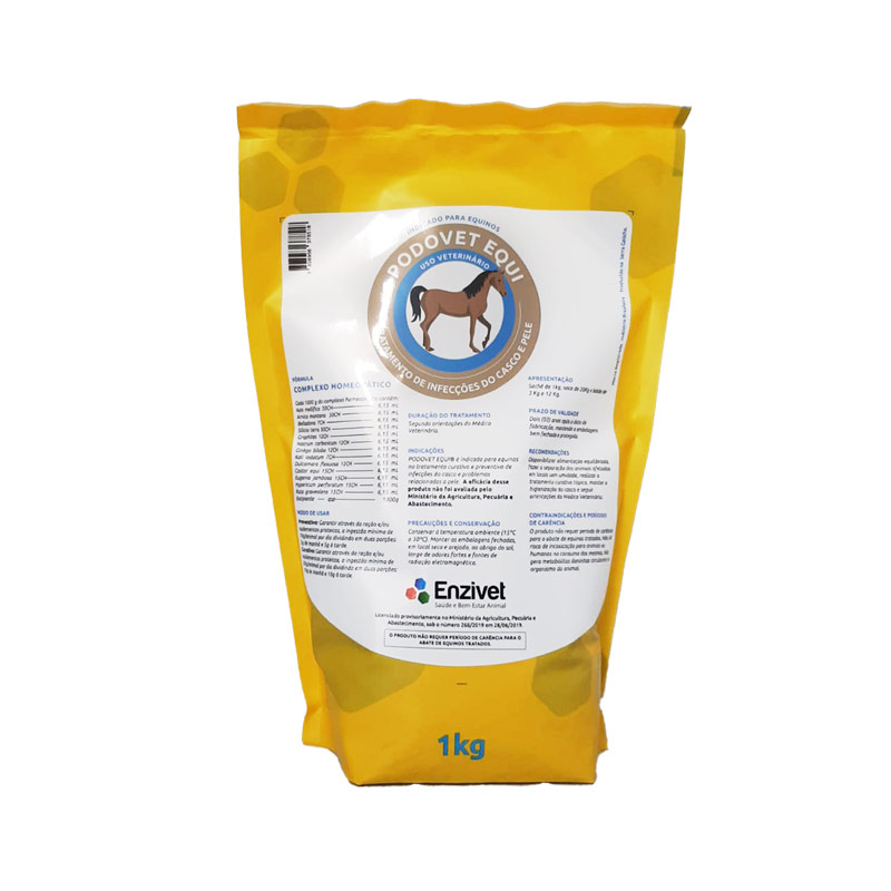 Podovet Equi - Enzivet - Saúde e bem estar animal