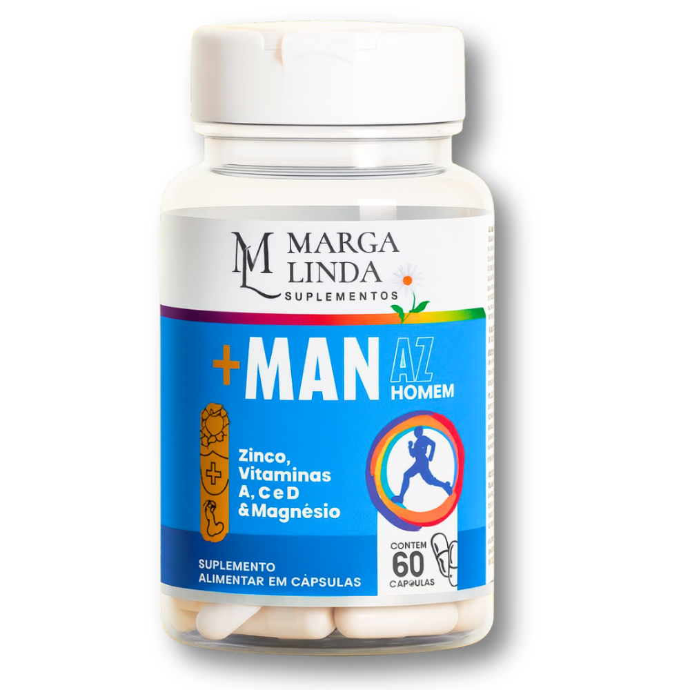 Kit +Man AZ Homem + Marga Man – Suplementos Masculinos - Marga Linda ...