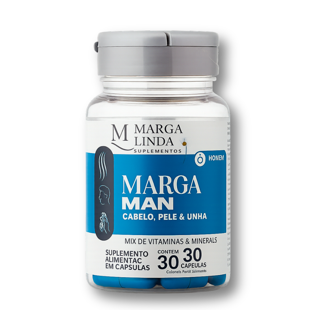 Kit +Man AZ Homem + Marga Man – Suplementos Masculinos - Marga Linda ...
