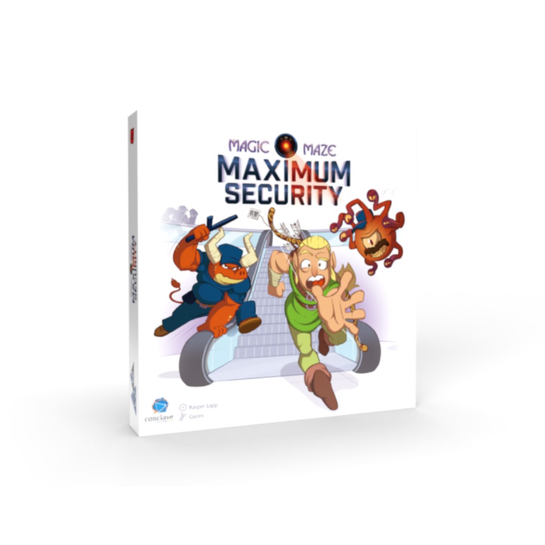 Magic Maze: Maximum Security (Expansão) - Toca das Miniaturas - Jogos ...