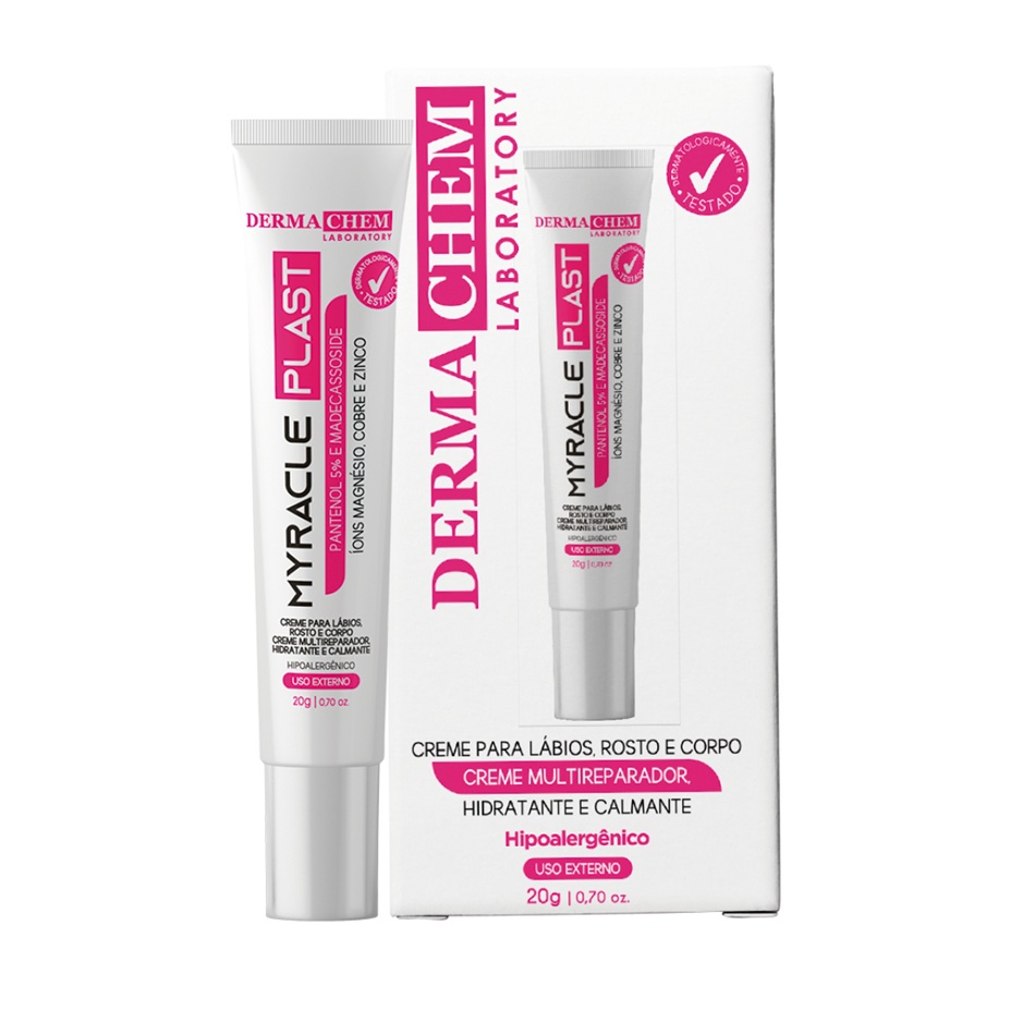 Creme Myracle Plast Super Hidratante Multireparador 20g - Dermachem ...