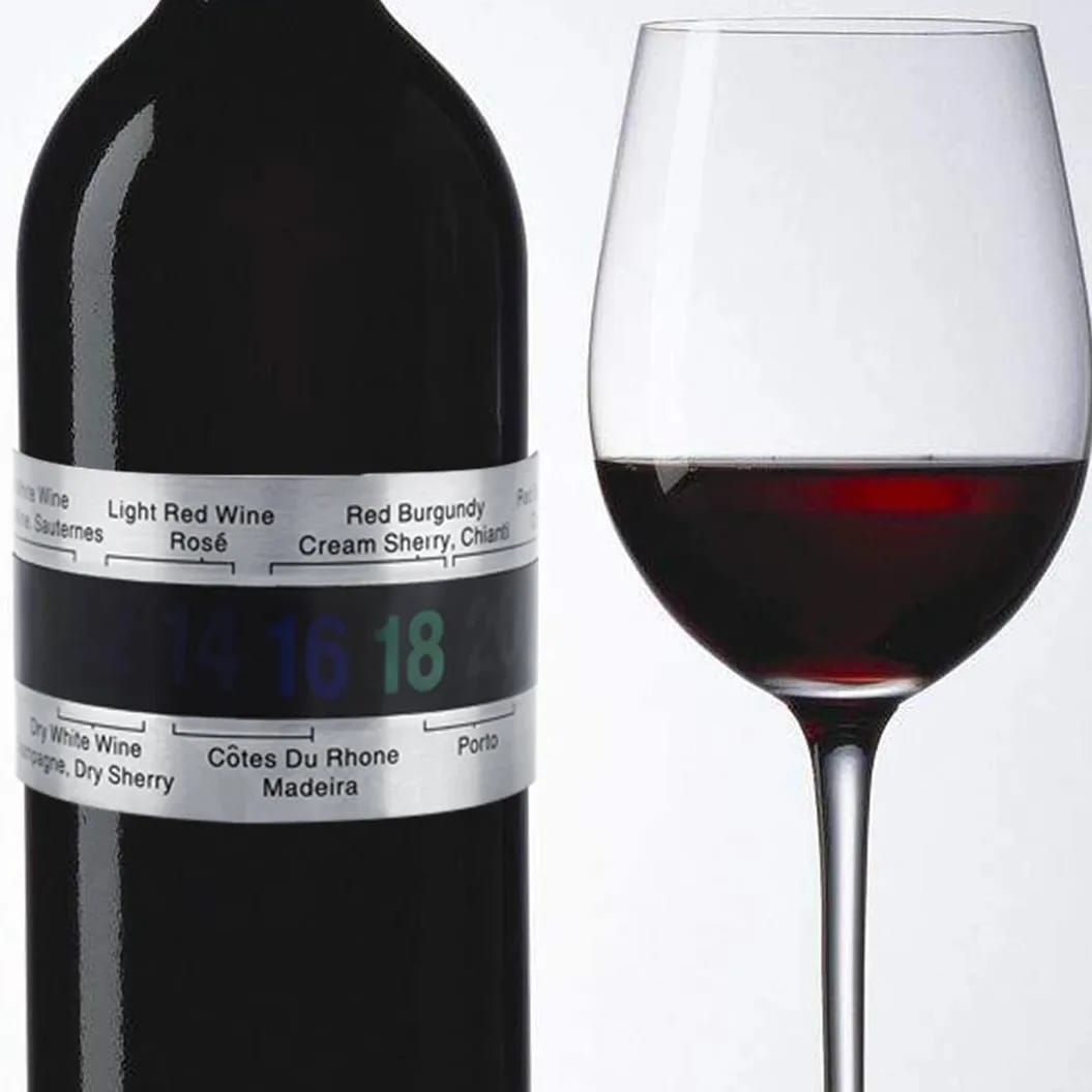 TERMÔMETRO PARA VINHO - Tio do Bigode Wines and Beer