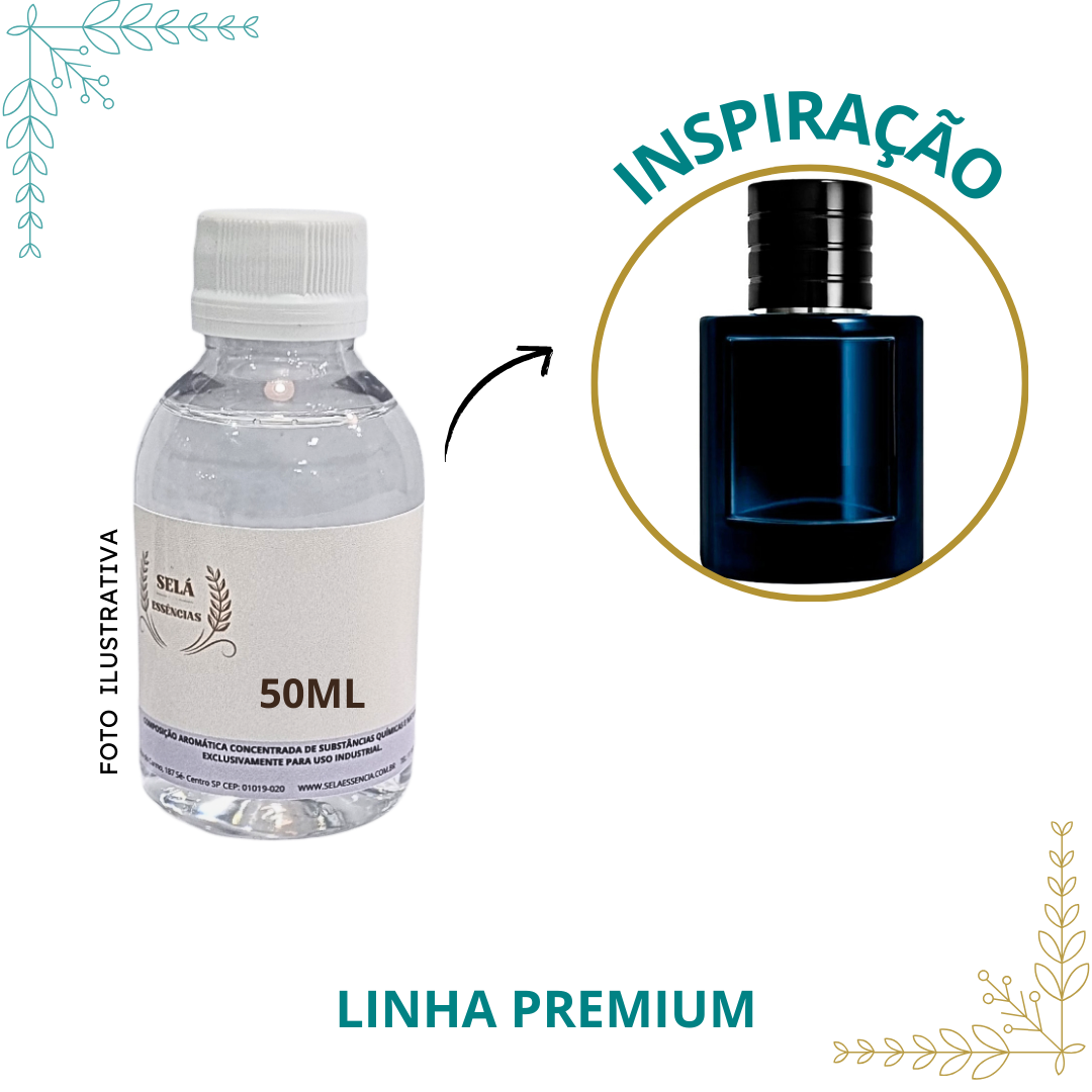 ESSÊNCIA PREMIUM SAUVAGE ELIXIR M. 50ML - Selá Essências