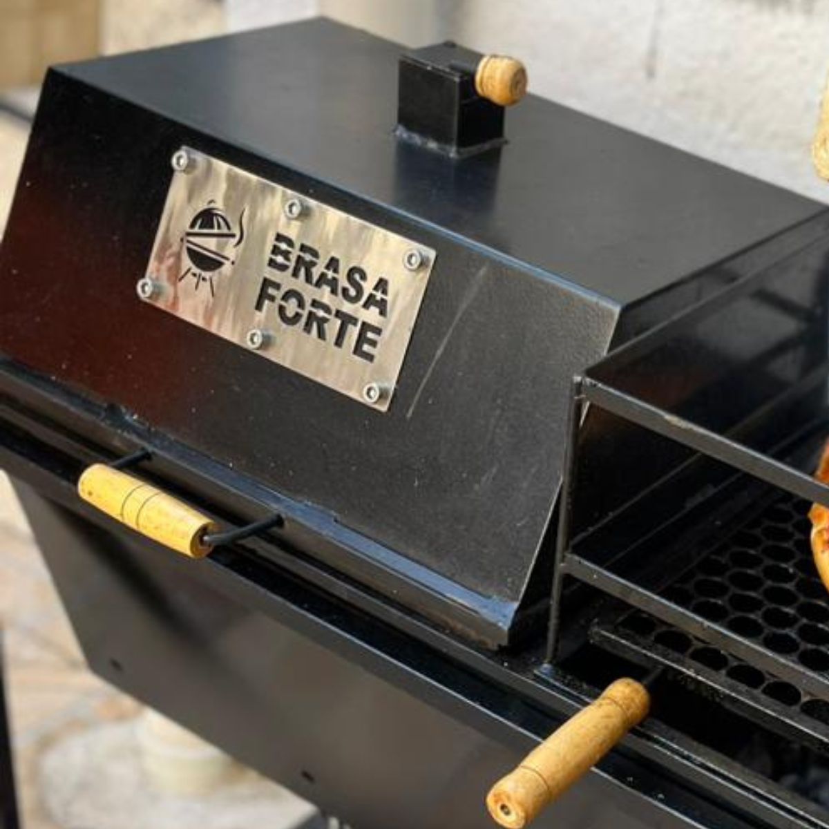 Churrasqueira Parrilla Argentina Meia Bafo Grelha Uruguaia Brasa Forte - NossaKasa é sua Casa ...