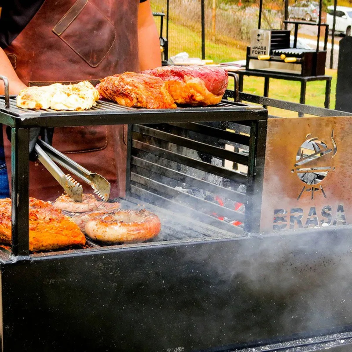 Churrasqueira Parrilla Argentina Grande Portátil - Brasa Forte - NossaKasa é sua Casa | Loja de ...