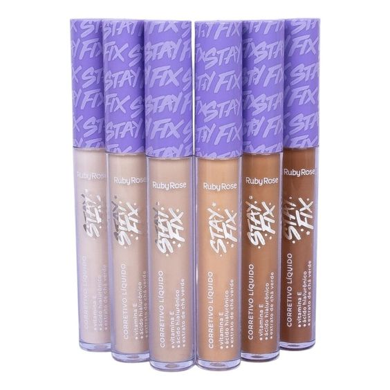 Corretivo Liquido Stay Fix Ruby Rose - brisabellacosmeticos