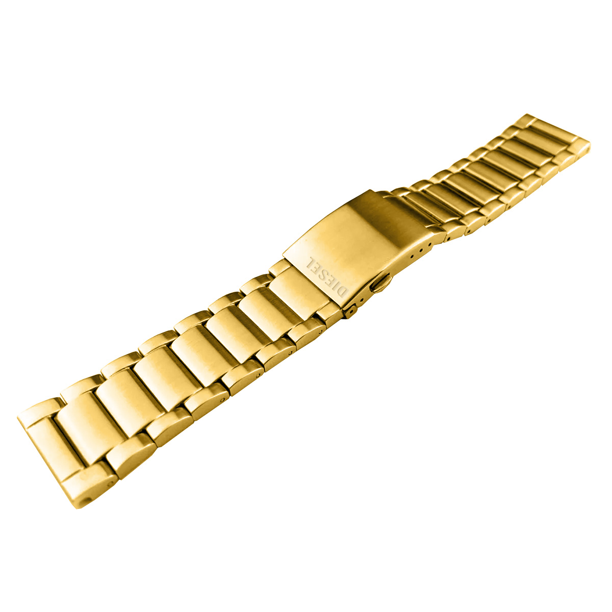 Pulseira para Relógio Compatível com Diesel 28mm Dourada - Pulseiras ...