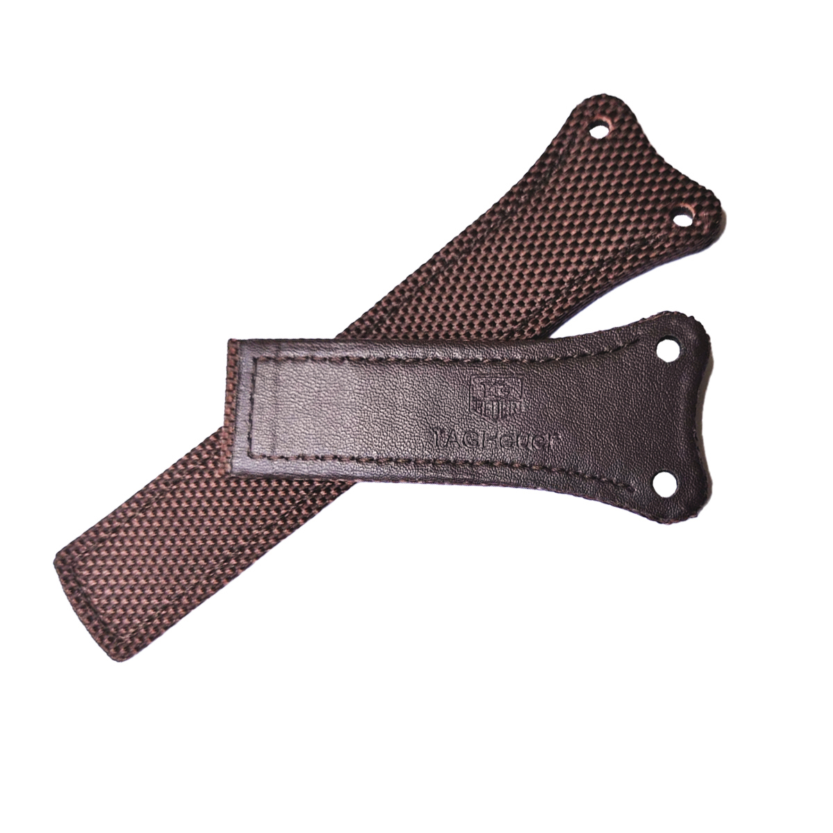 Pulseira para Relógio Compatível com Tag Heuer Nylon Marrom John Walke ...