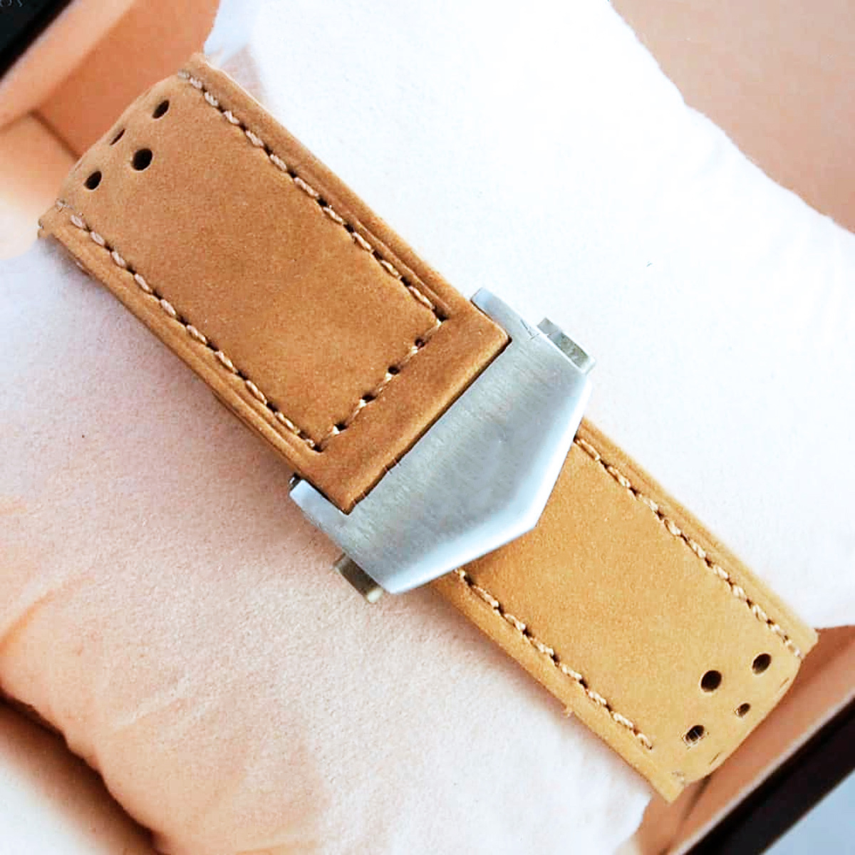 Pulseira Tag Heuer Camurça Premium com Costura 22/18mm - Pulseiras para ...