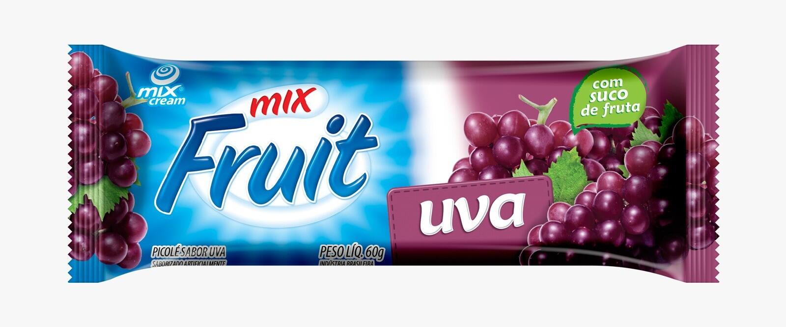 PICOLE UVA - MIX CREAM SORVETES