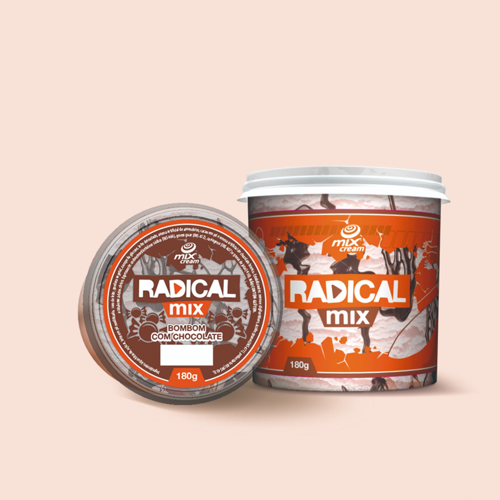 RADICAL CHOCOLATE - MIX CREAM SORVETES