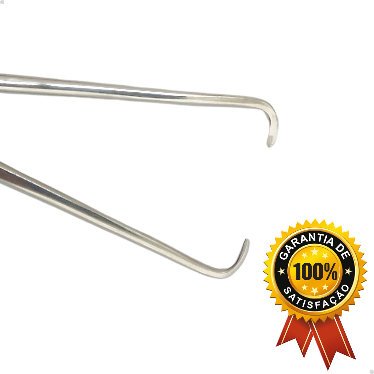 Pinça Pozzi Cirúrgica Em Aço Inox 24cm Para Colo Uterino ABC - RXB ...