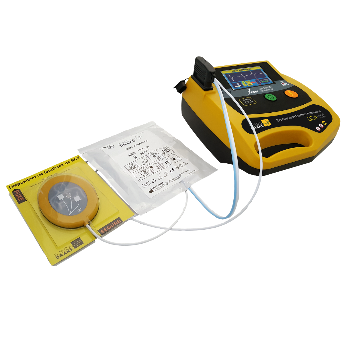 Dea - Desfibrilador Externo Automático Life 400 Futura Cmos Drake - RXB Médica - Produtos ...