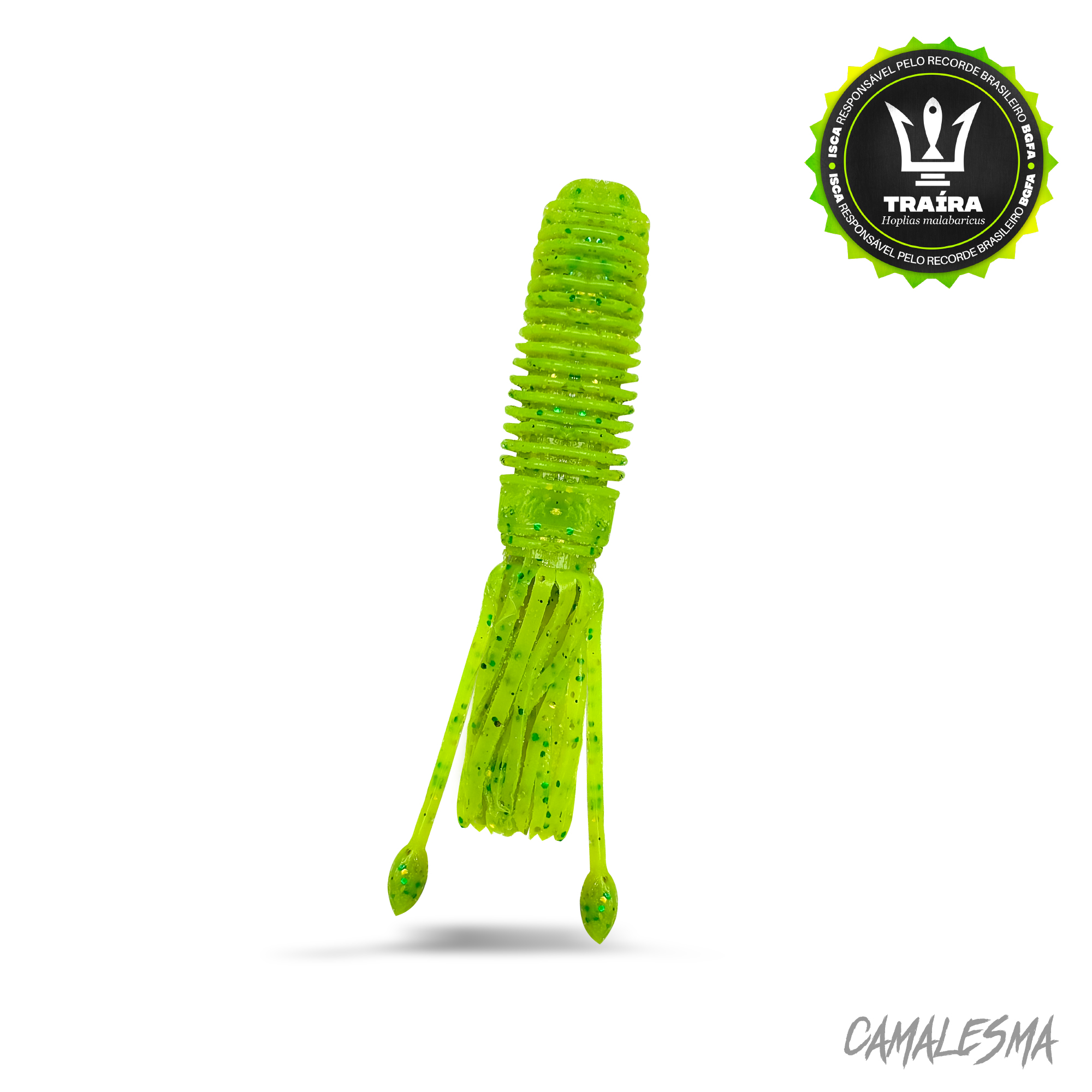 Isca Soft Artificial FAT TUBE - Camalesma Iscas Soft