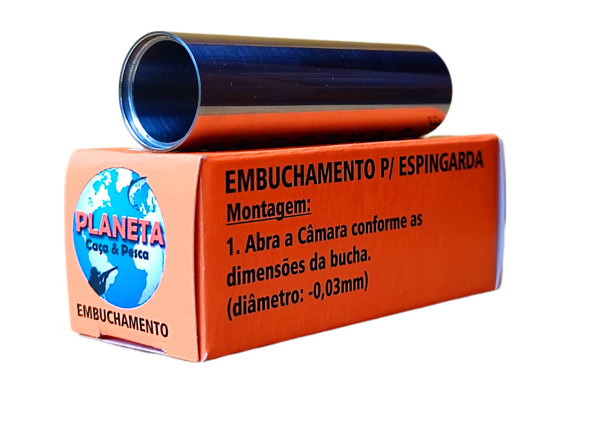 Bucha P/ Embuchamento Calibre 28 Em Inox - Raptor-44