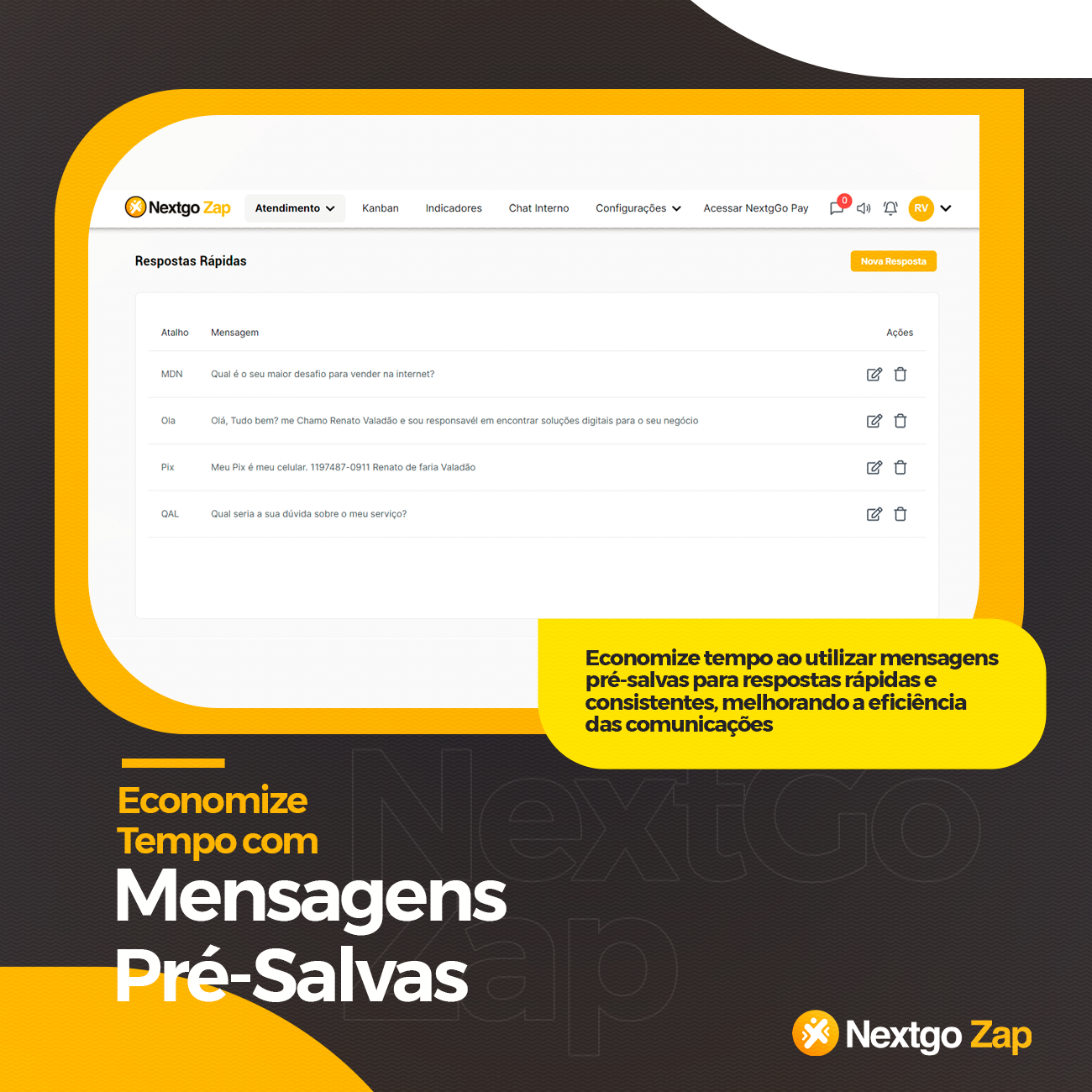 NextGo Zap - Sistema de Atendimento - NEXTGO