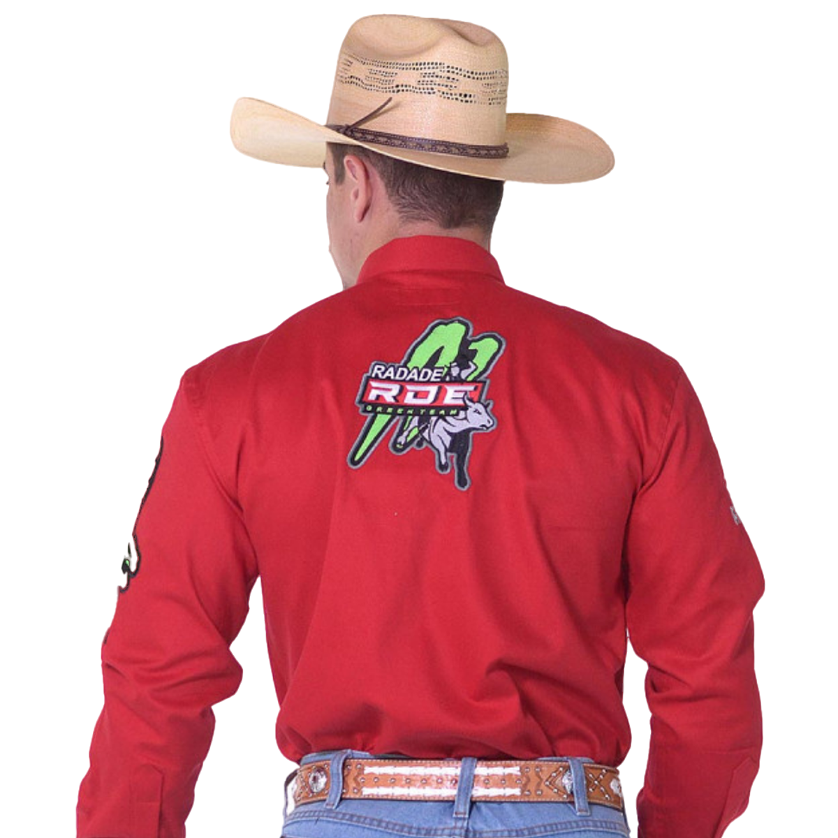 Camisa Rodeio Masculina Texana Manga Comprida Green Bull Radade - Paint ...