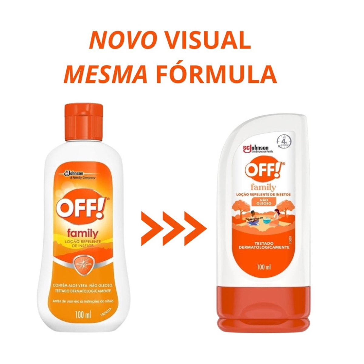 Kit Loção Repelente de Insetos Johnson Off! Family Com 2 100ml - Teruya ...